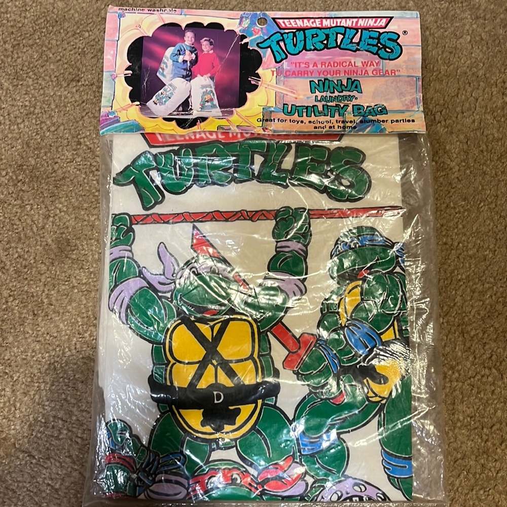 Vintage Teenage Mutant Ninja Turtles Bag - Gem